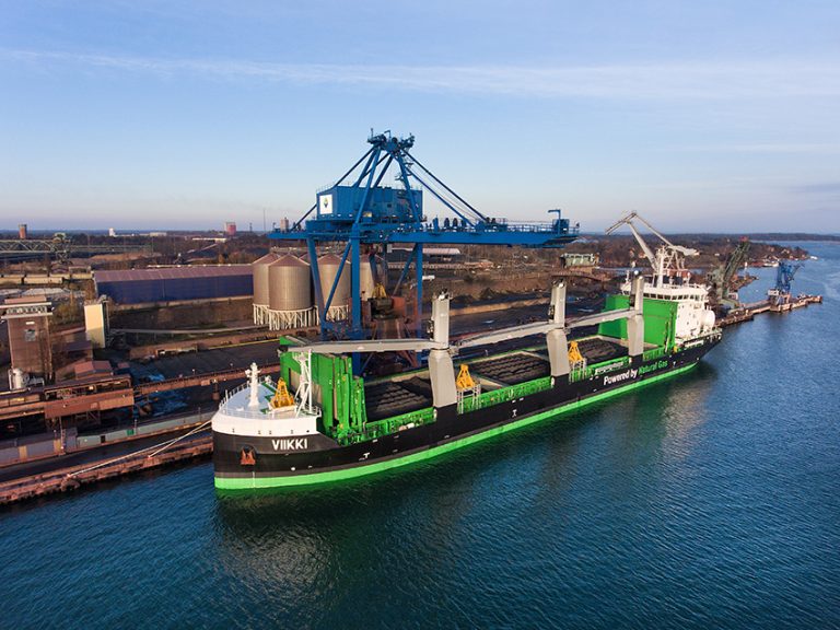 The world's most eco-friendly bulk carrier now operating on the Baltic ...